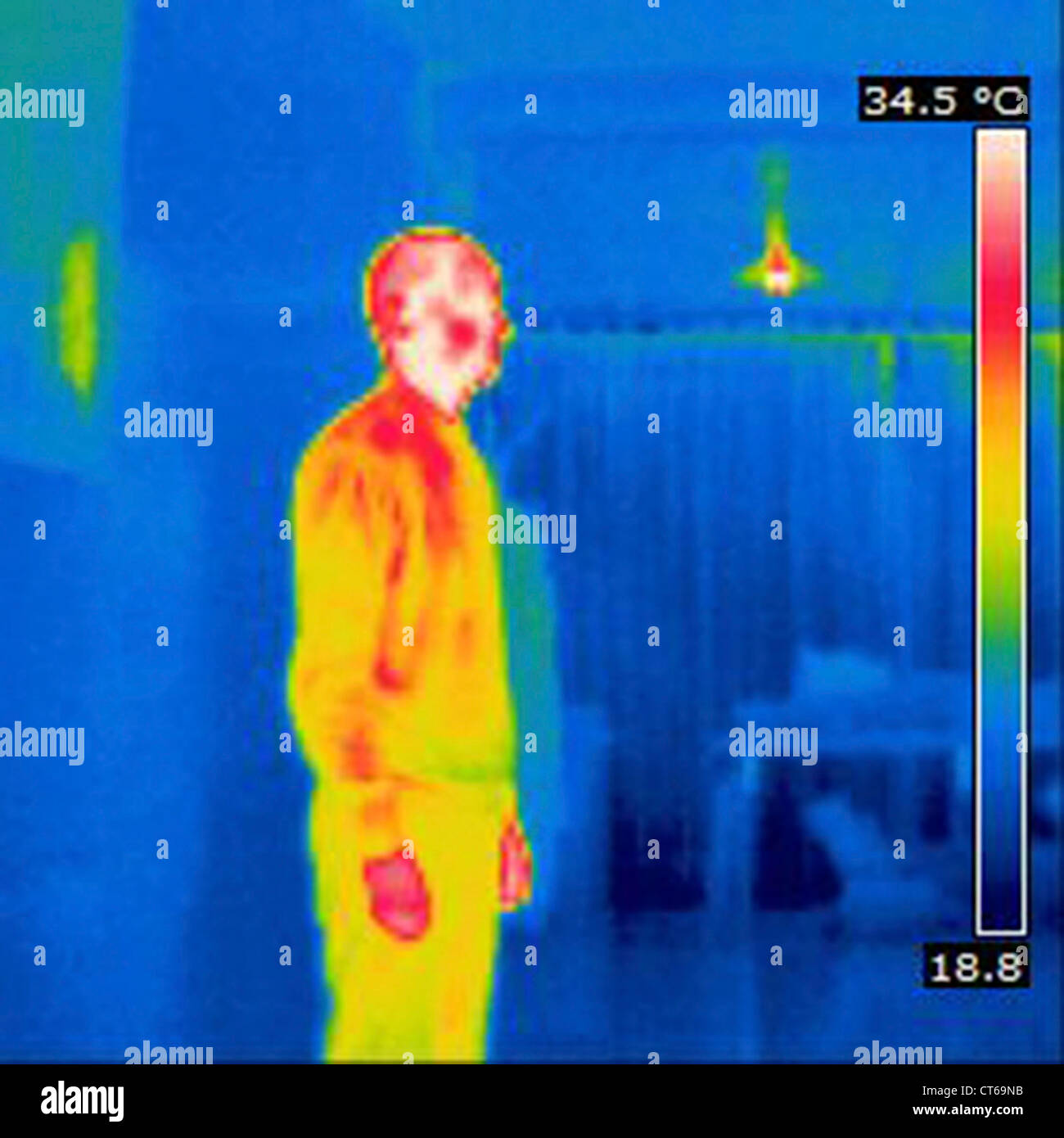 Thermogram hand hi-res stock photography and images - Alamy
