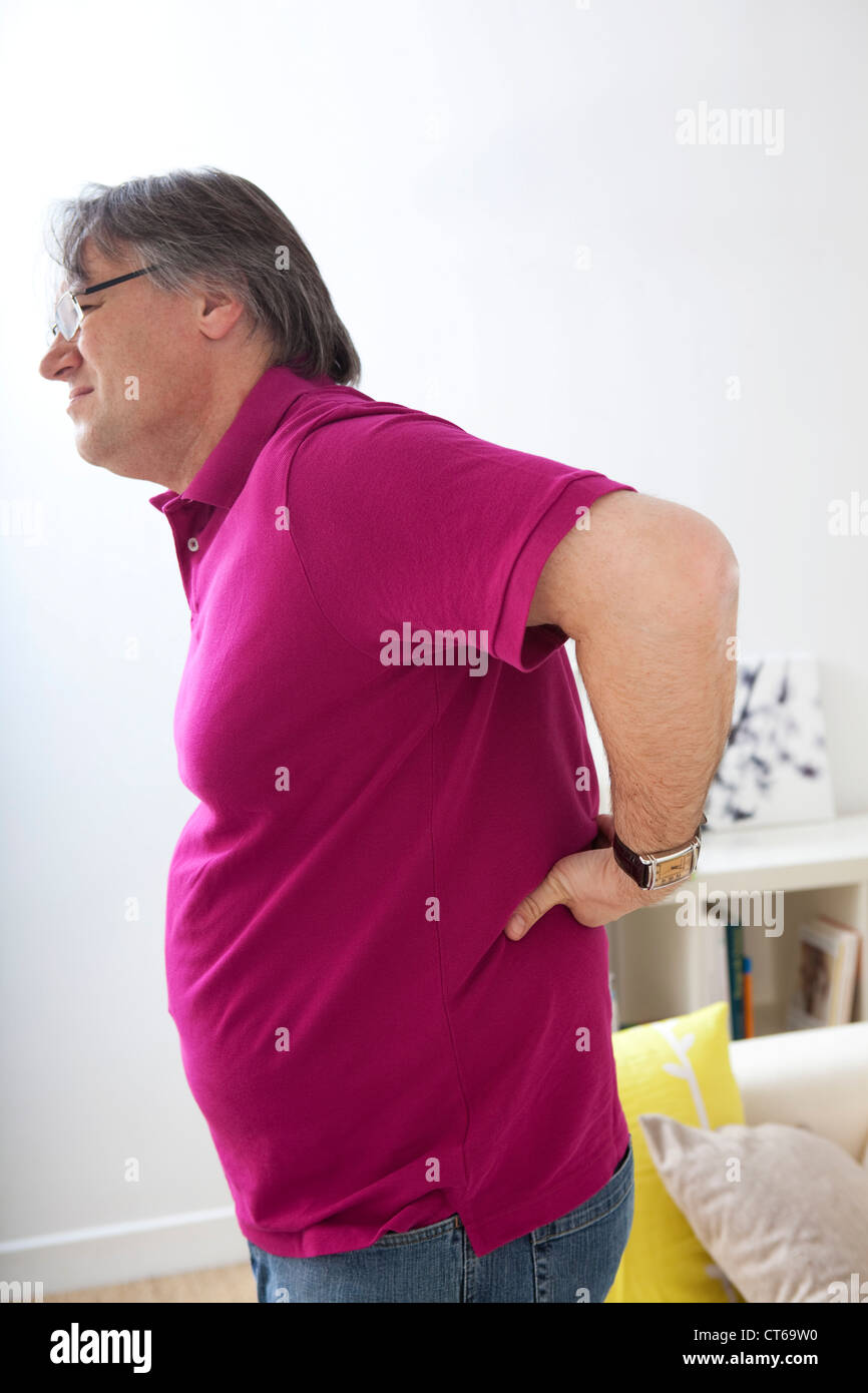 Old man from the back hi-res stock photography and images - Alamy