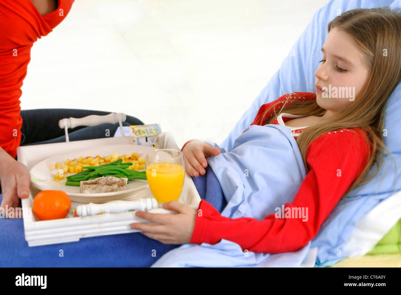 CHILD EATING A MEAL Stock Photo - Alamy
