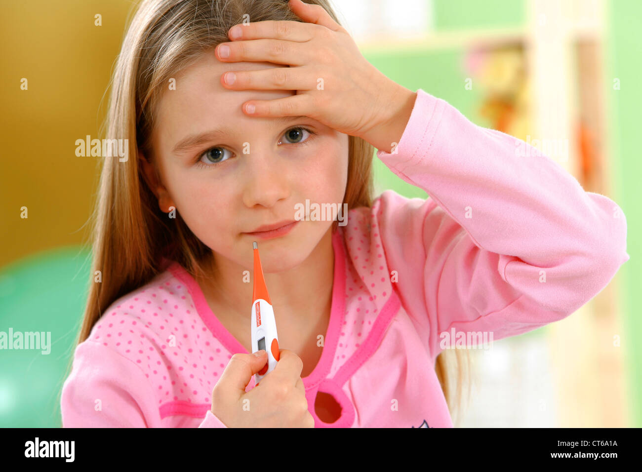 Child fever hi-res stock photography and images - Alamy