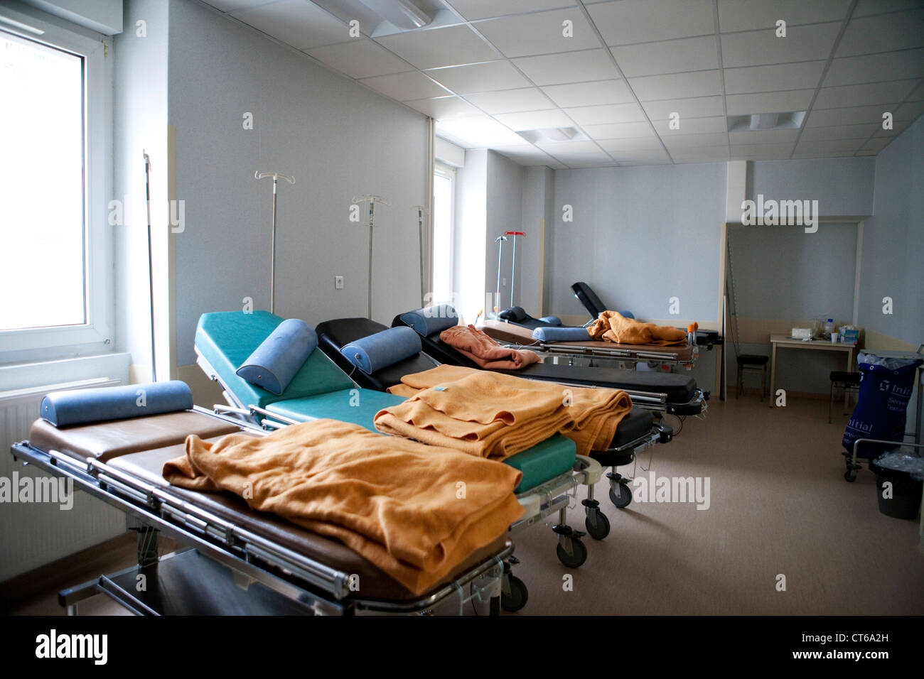 INTERIOR OF A HOSPITAL Stock Photo - Alamy