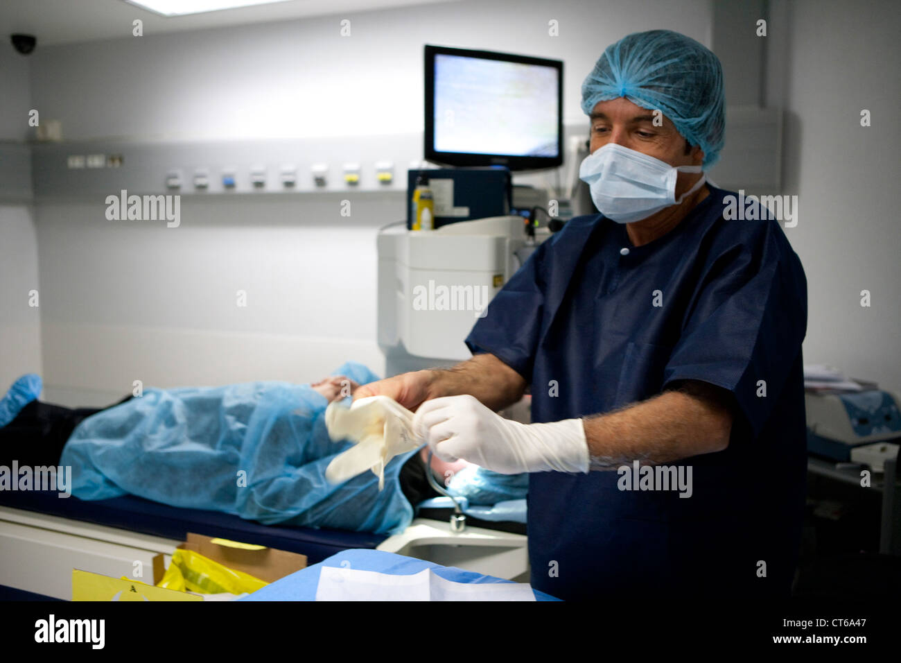 EYE LASER SURGERY Stock Photo - Alamy