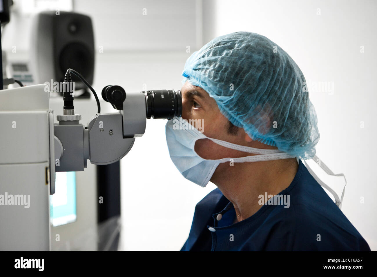 EYE LASER SURGERY Stock Photo - Alamy