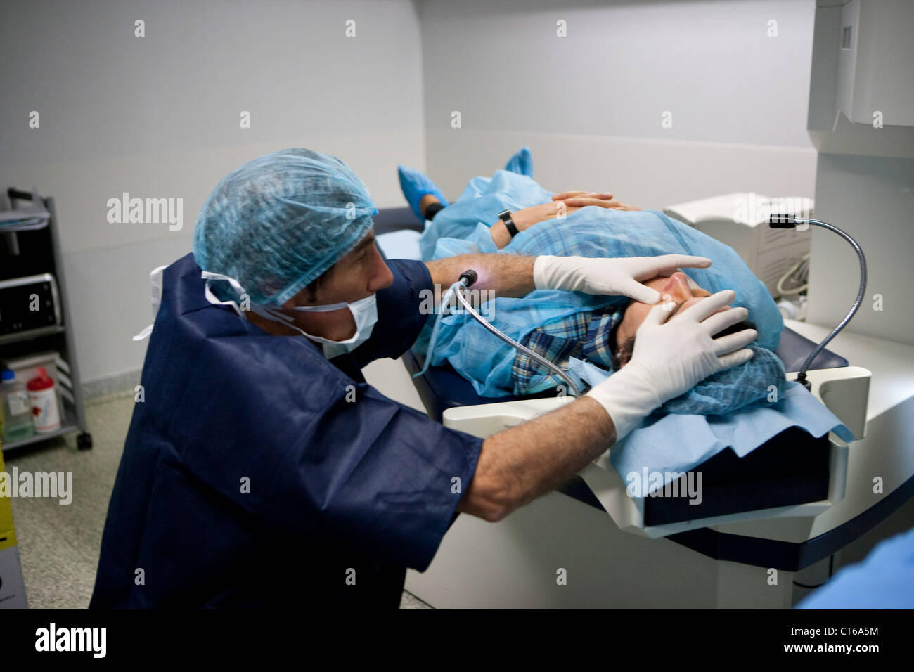 EYE LASER SURGERY Stock Photo - Alamy