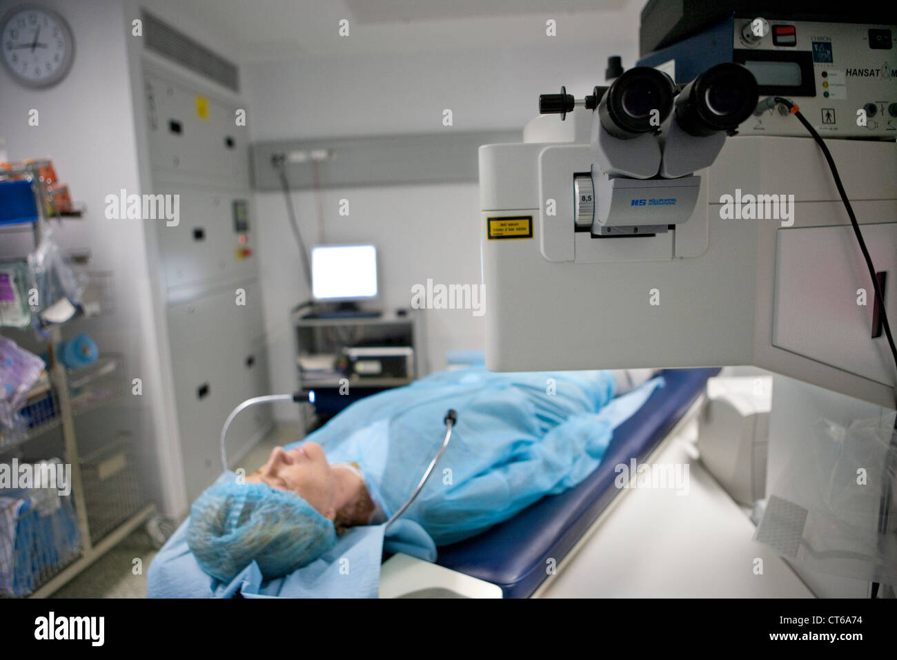 EYE LASER SURGERY Stock Photo - Alamy