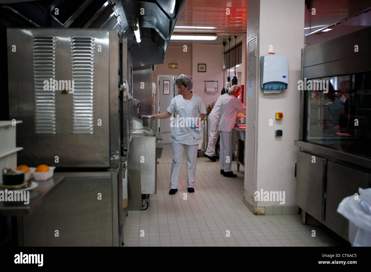 Hospital hall and kitchen hi-res stock photography and images - Alamy
