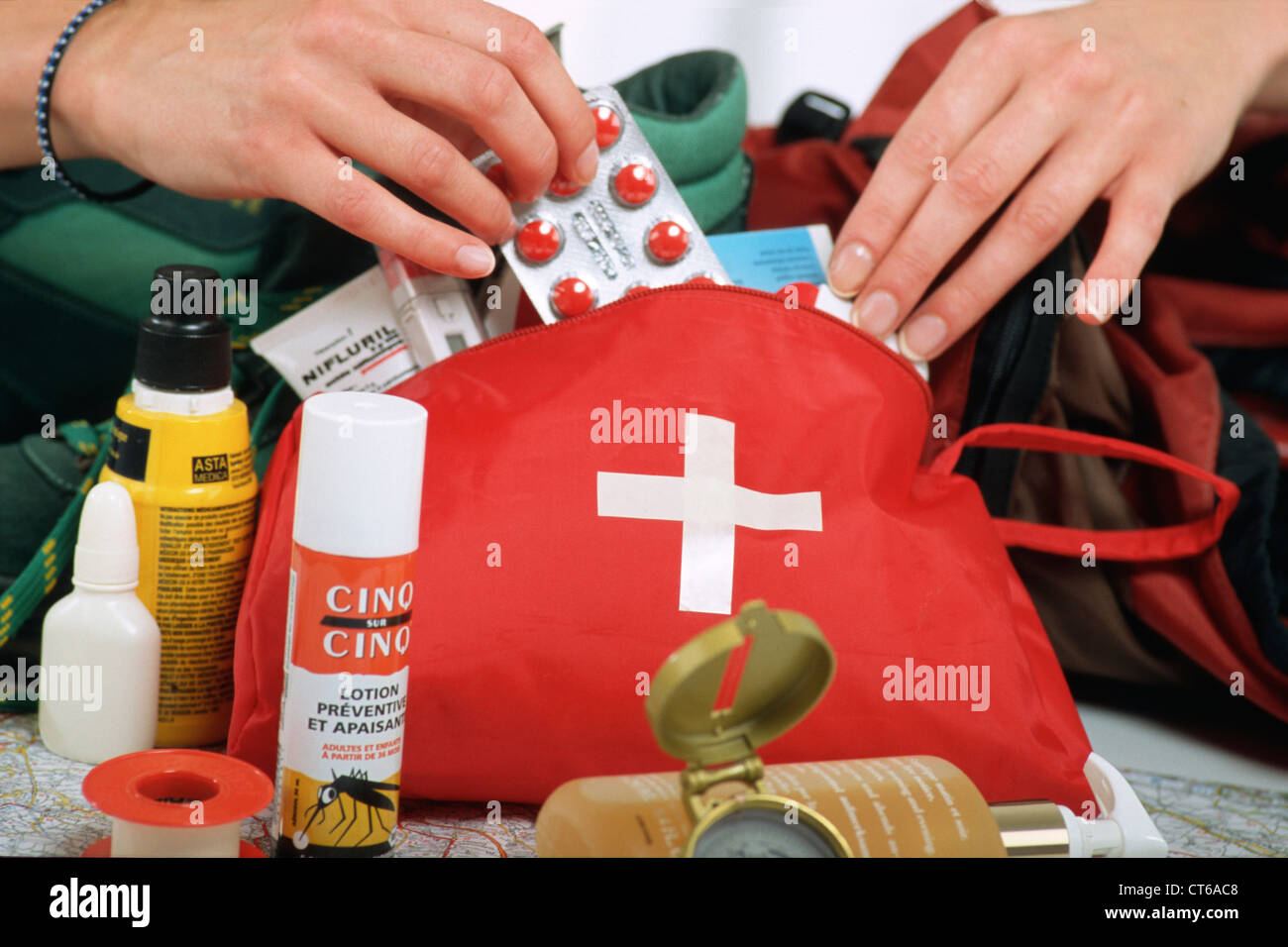 FIRST AID KIT Stock Photo - Alamy
