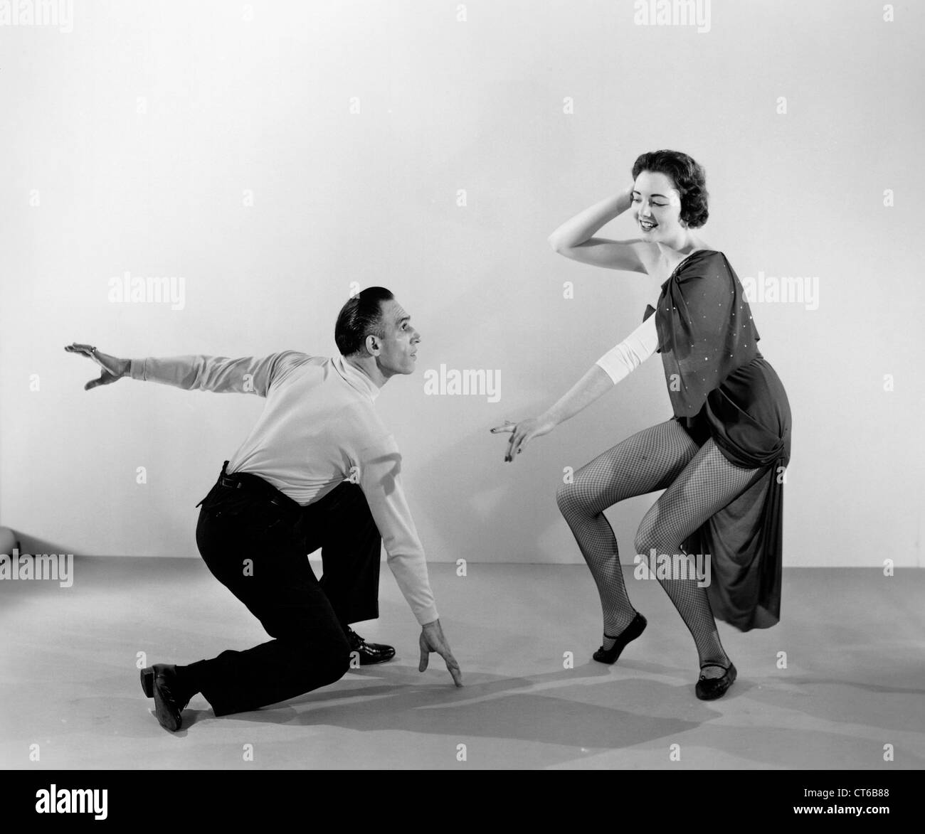 White man dancing Black and White Stock Photos & Images - Alamy