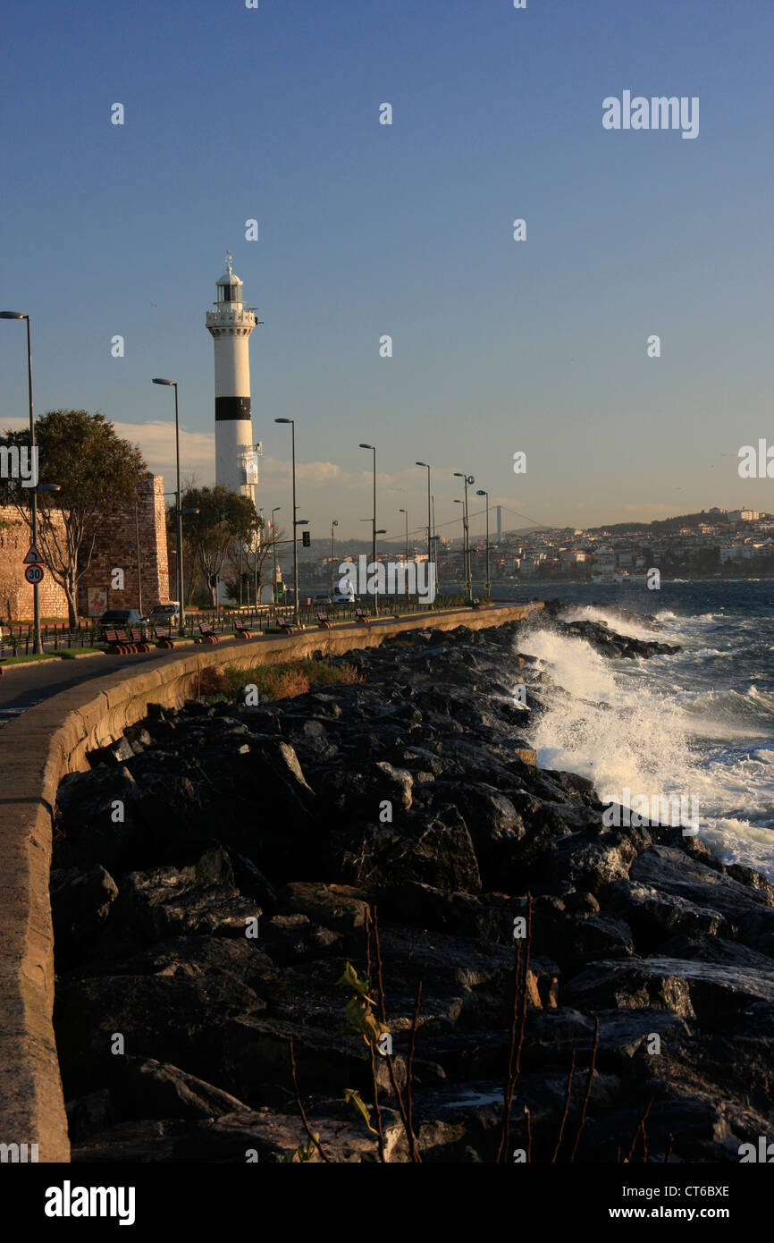 Ahirkapi lighthouse, Segalio Point, Istanbul, Turkey Stock Photo - Alamy