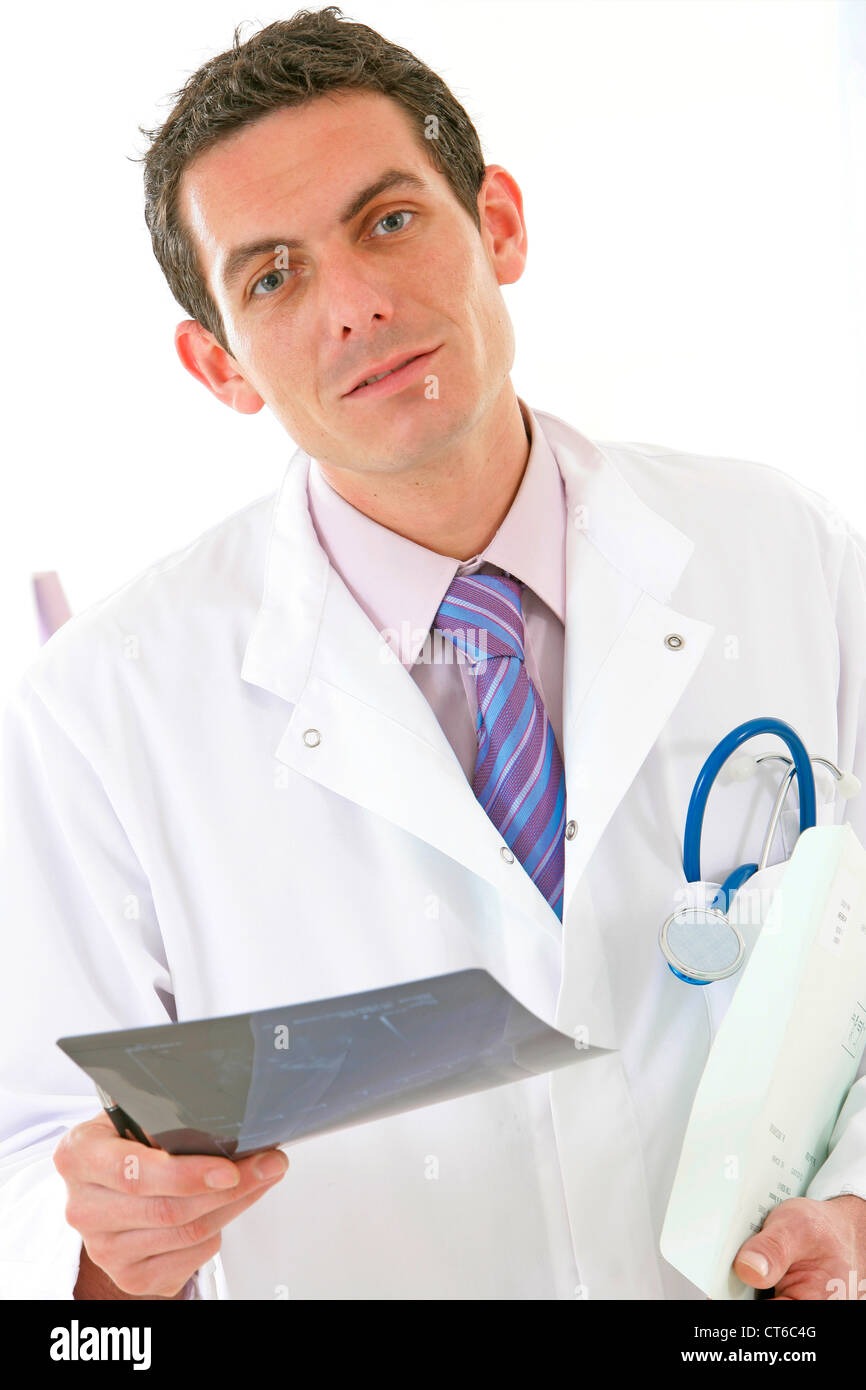 DOCTOR IN HOSPITAL Stock Photo - Alamy