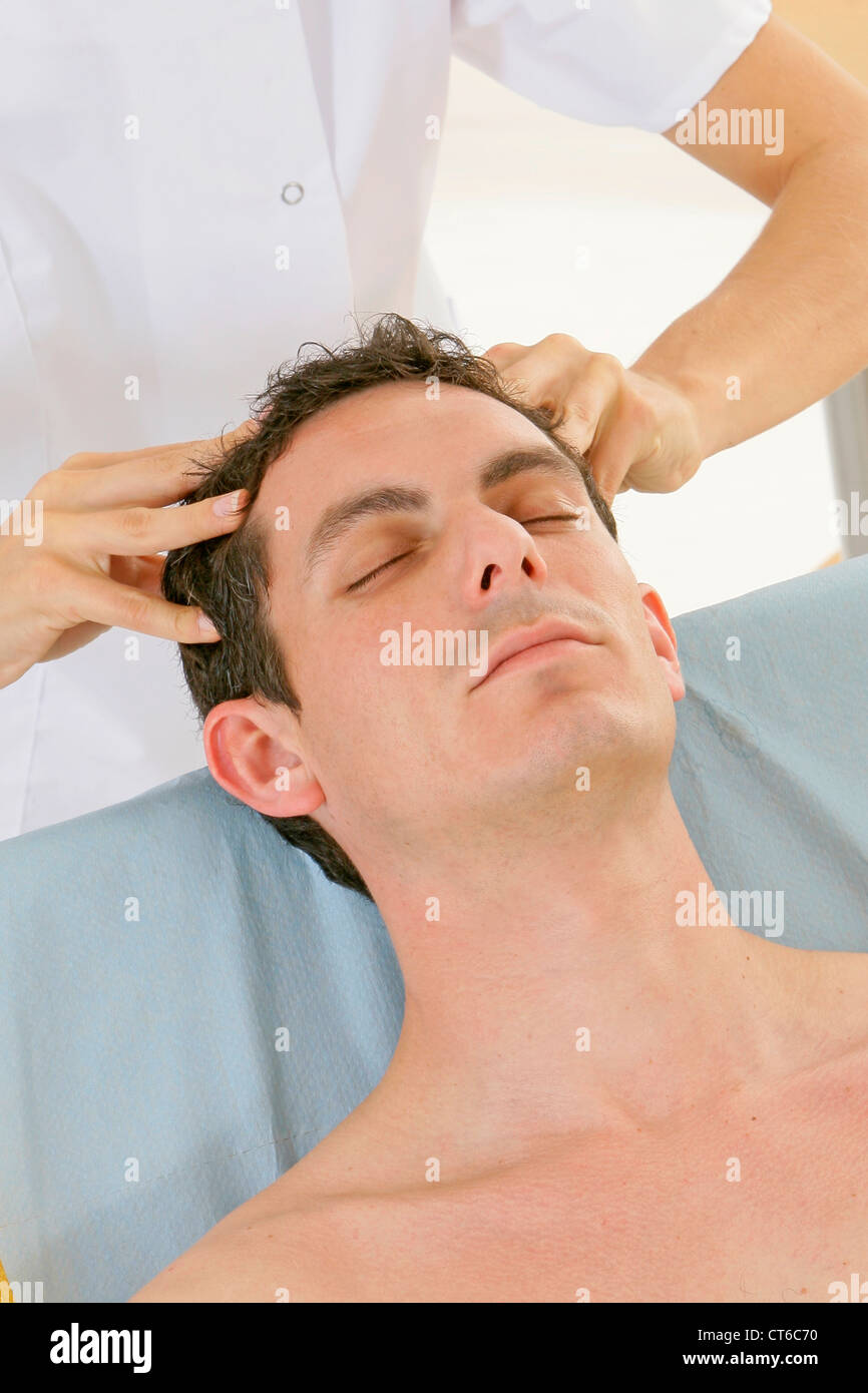 Man massage parlor hi-res stock photography and images - Alamy