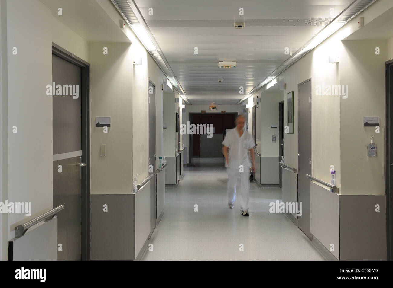 INTERIOR OF A HOSPITAL Stock Photo - Alamy