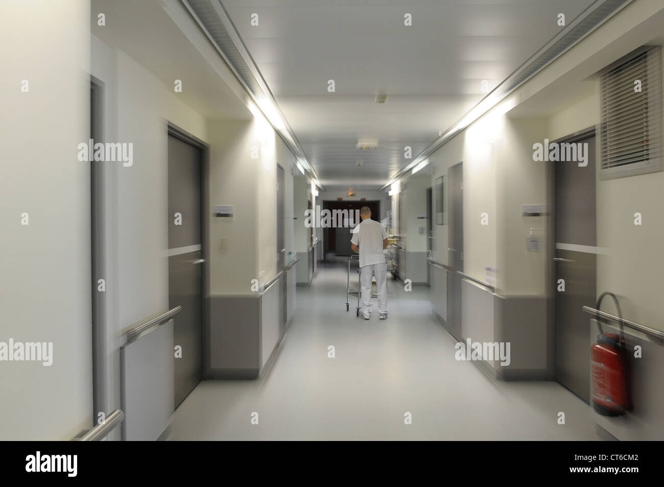 INTERIOR OF A HOSPITAL Stock Photo - Alamy