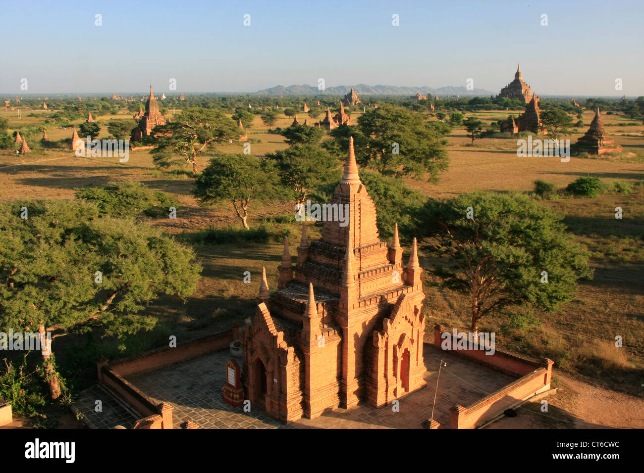 Temples of Bagan, Bagan Archaeological Zone, Mandalay region, Myanmar ...