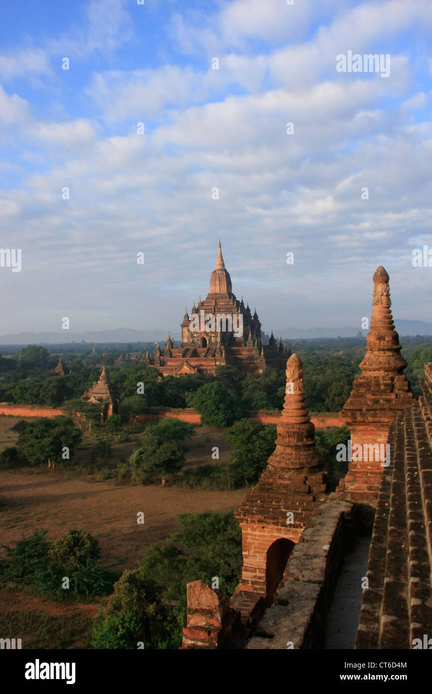 Temples of Bagan, Bagan Archaeological Zone, Mandalay region, Myanmar ...