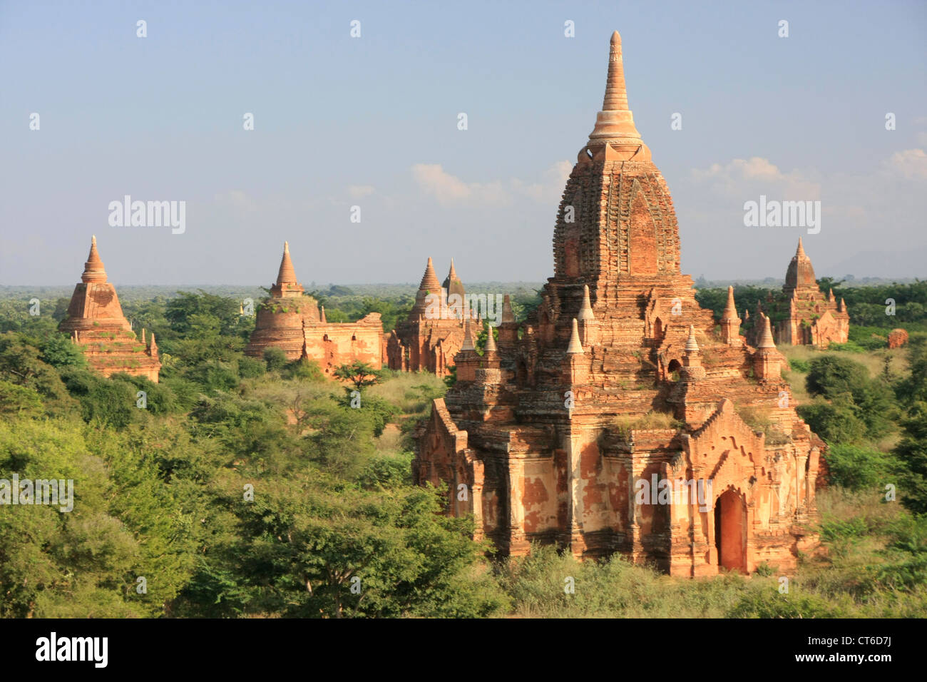Temples of Bagan, Bagan Archaeological Zone, Mandalay region, Myanmar ...