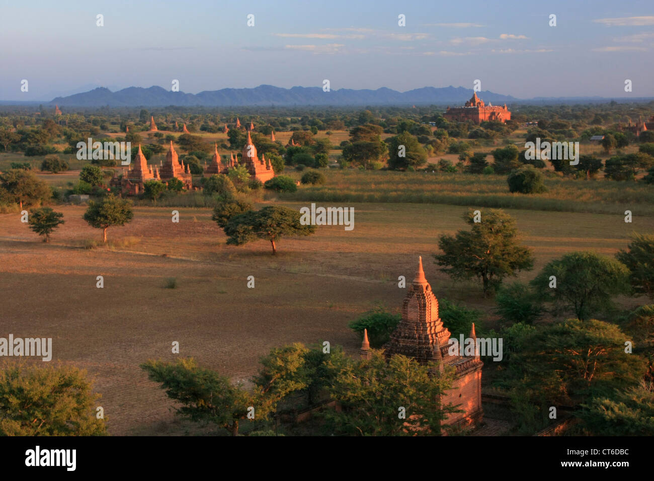 Temples of Bagan, Bagan Archaeological Zone, Mandalay region, Myanmar ...