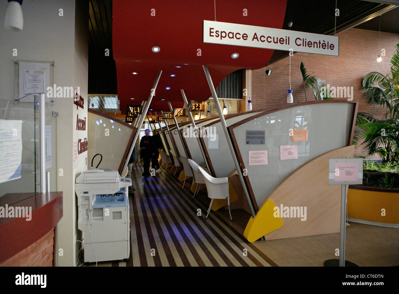 HOSPITAL RECEPTION AREA Stock Photo - Alamy