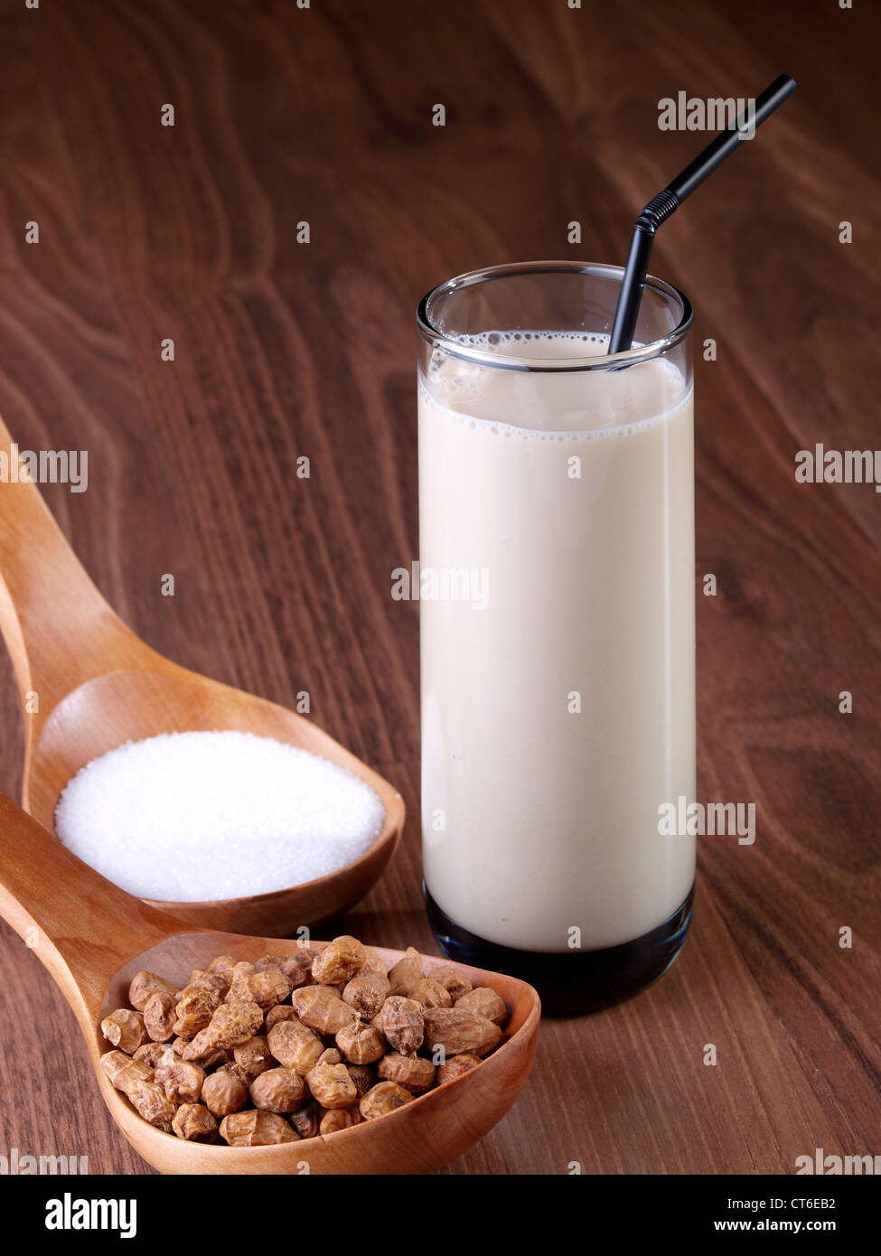 Horchata is a drink, made with the juice of tiger nuts and sugar ...