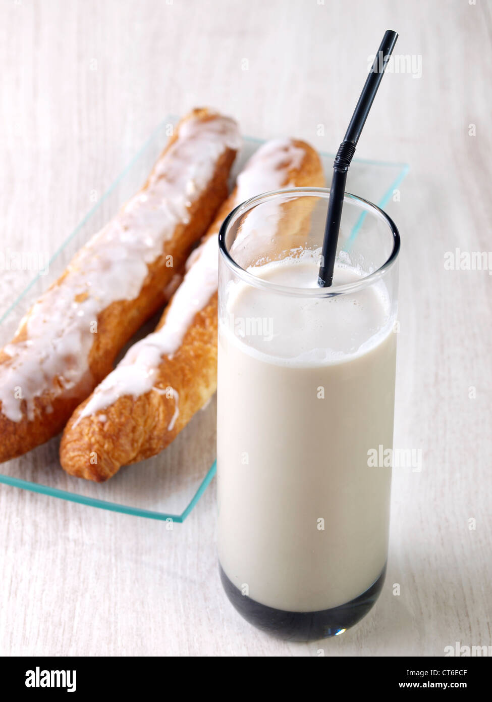 Horchata is a drink, made with the juice of tiger nuts and sugar ...