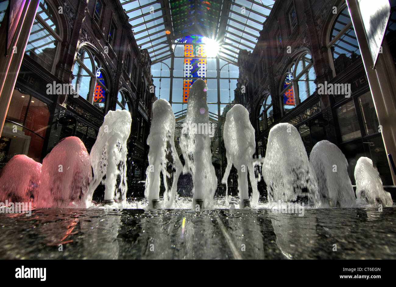 Victoria Quarter shopping Mall in Leeds Stock Photo - Alamy