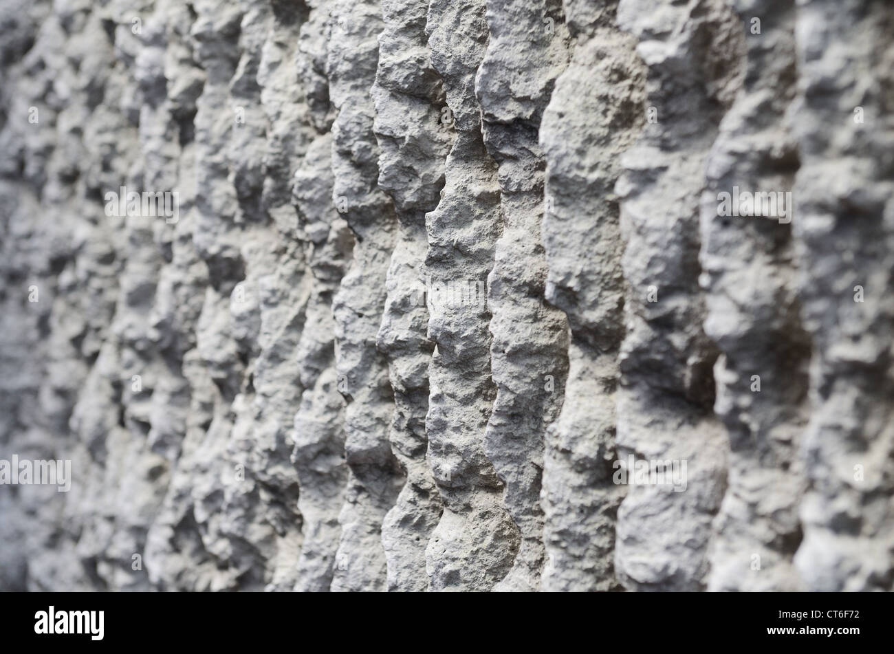 Rough concrete and plaster texture with shallow depth of field Stock ...