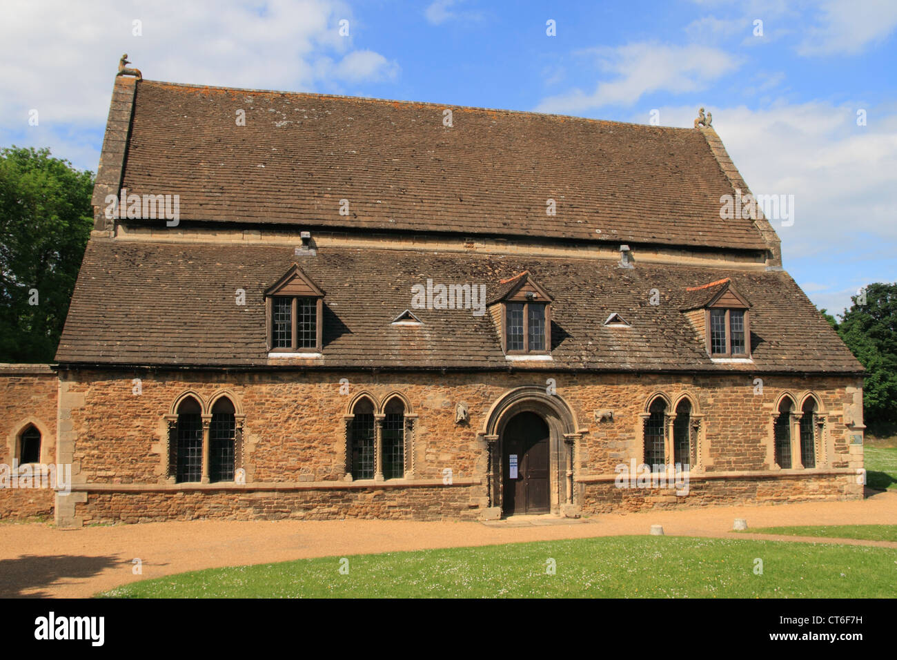 England Rutland Oakham castle Stock Photo - Alamy