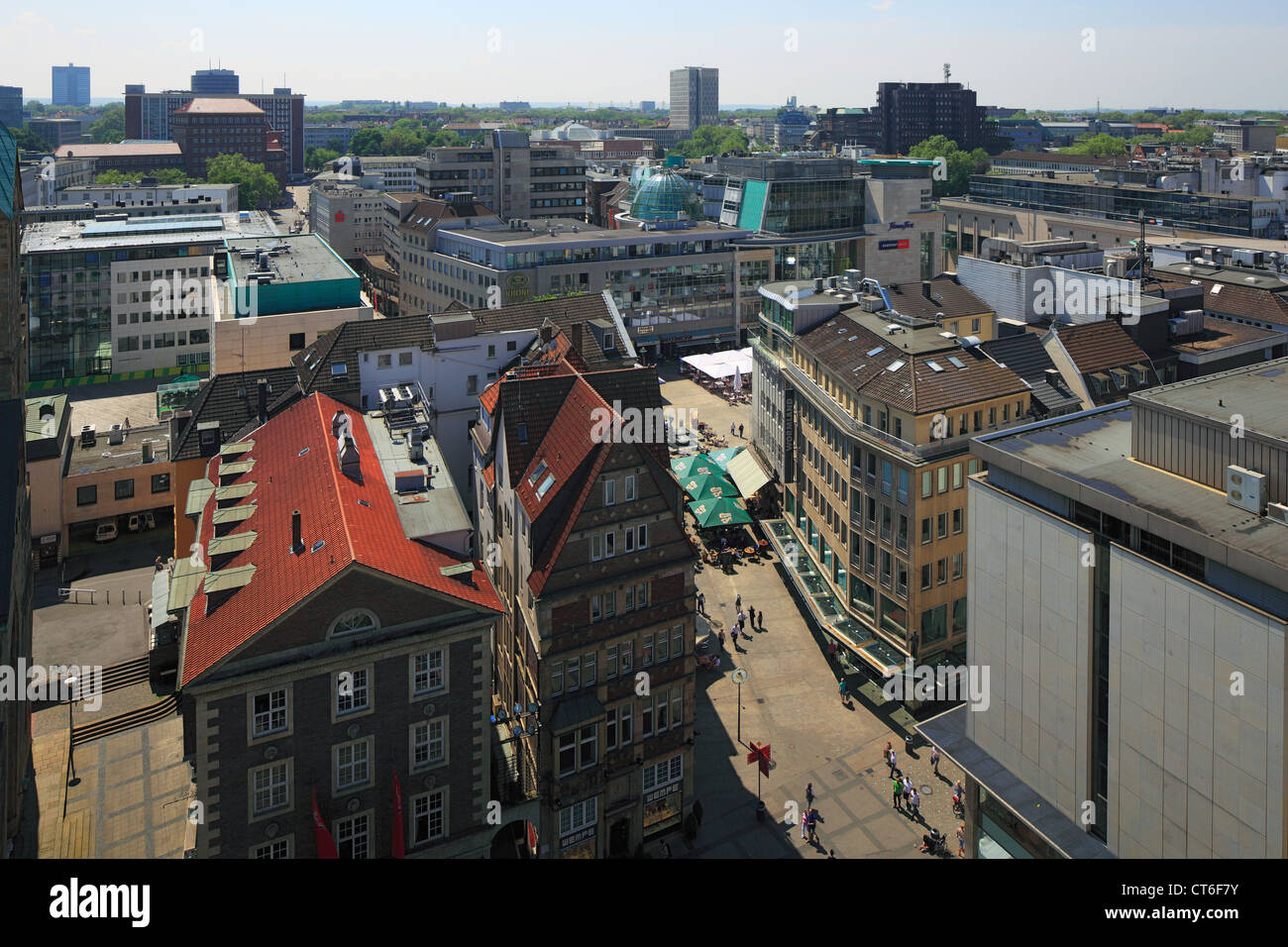 Aerial view skyline dortmund hi-res stock photography and images - Alamy