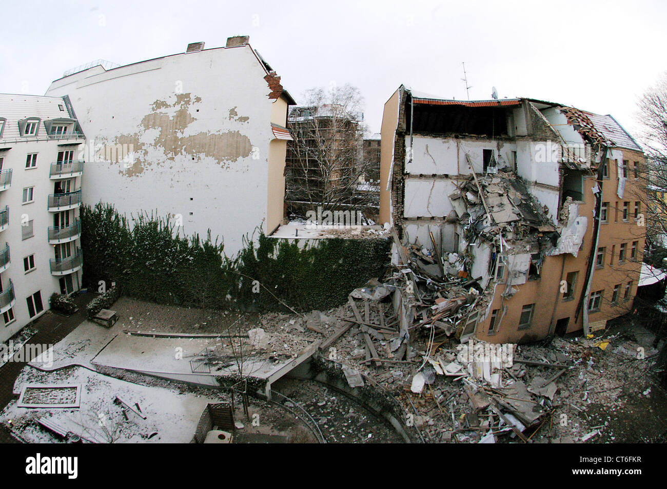 Destroyed House, Berlin Stock Photo - Alamy
