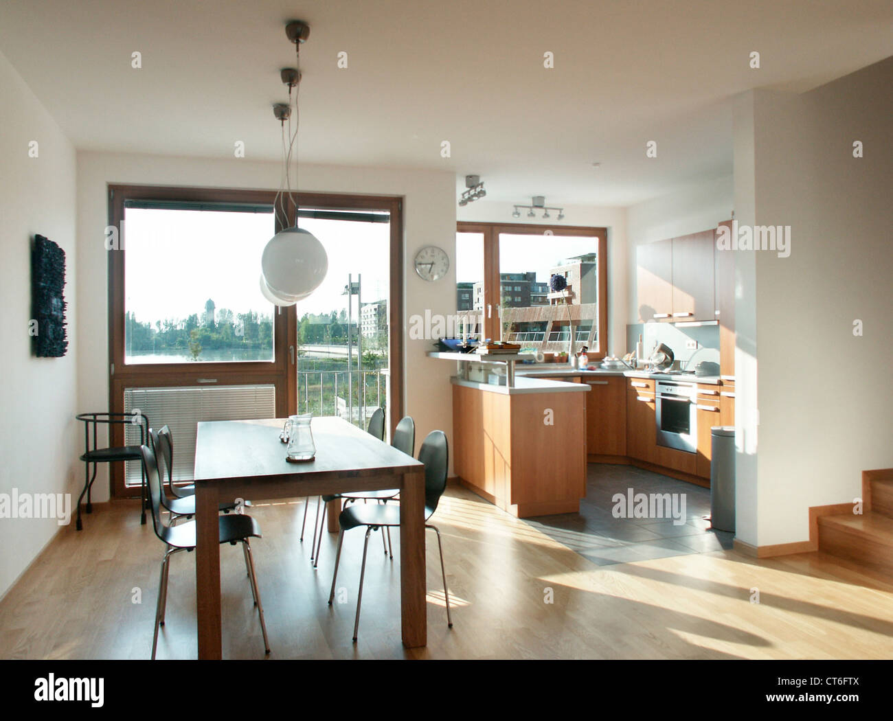 Berlin, modern kitchen Stock Photo - Alamy