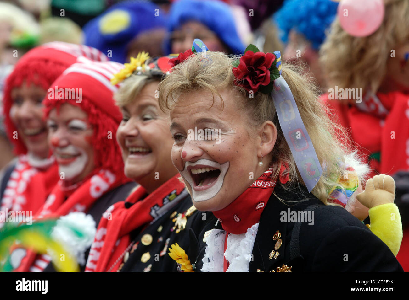Clowns at the cologne carnival hi-res stock photography and images - Alamy