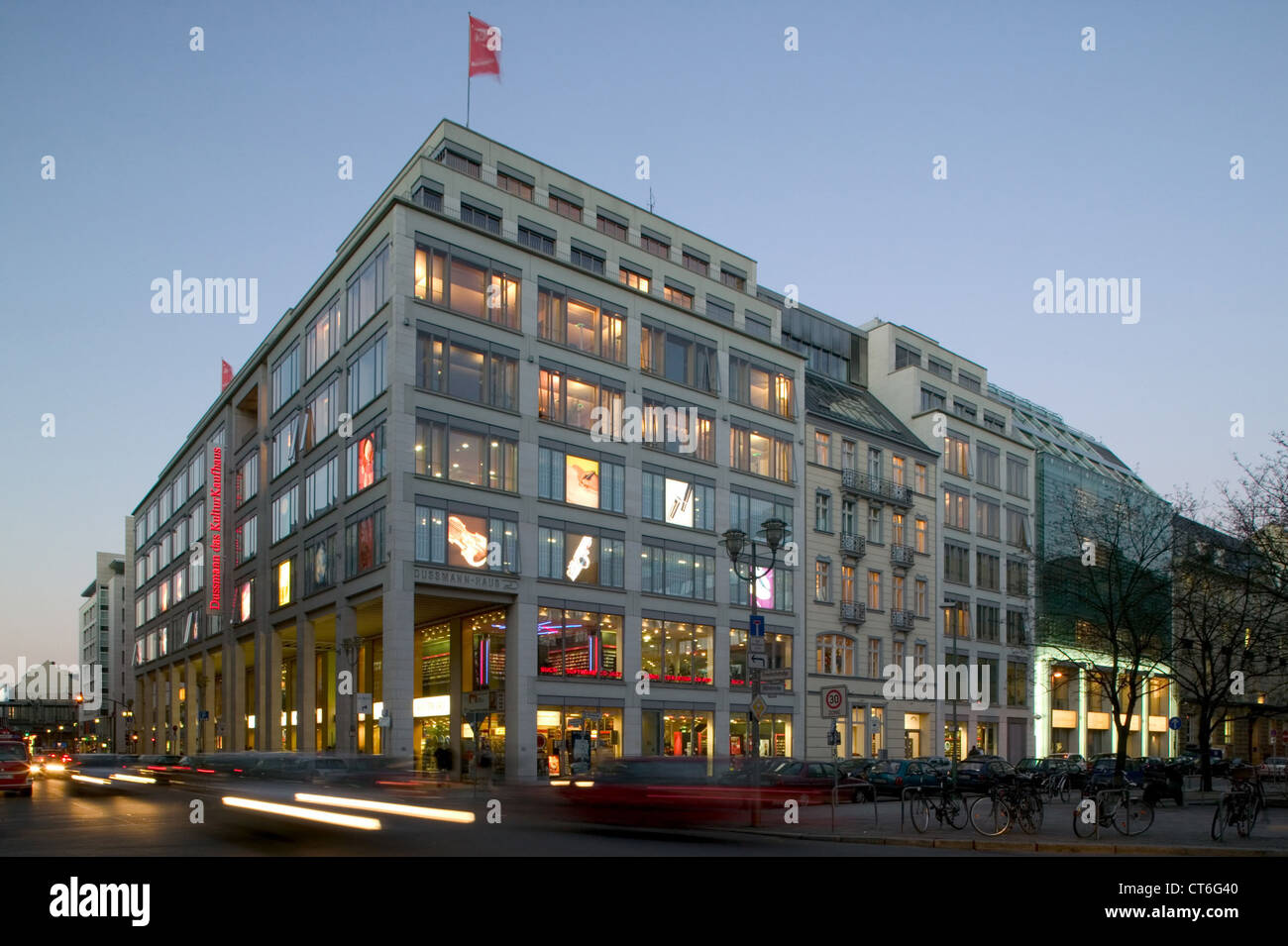 Berlin, Dussmann KulturKaufhaus Stock Photo - Alamy