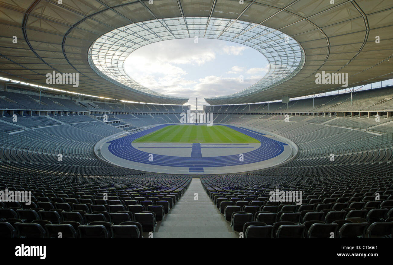 Berlin, the Olympic Stadium Arena Stock Photo - Alamy