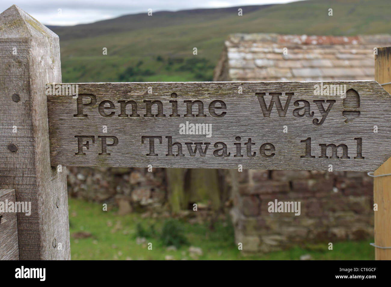 Pennine Way Long Distance Footpath High Resolution Stock Photography ...
