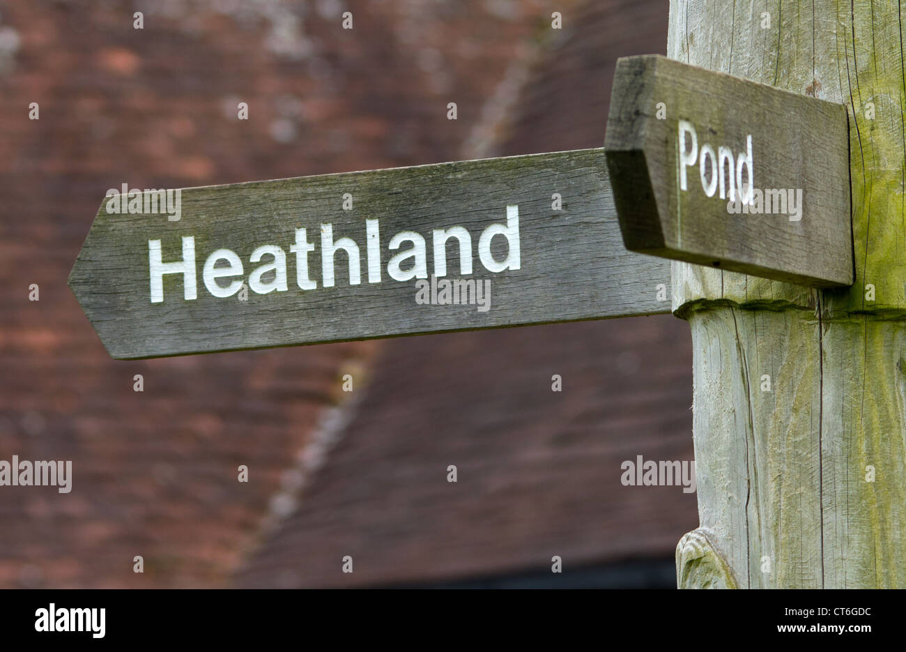 Heathland sign hi-res stock photography and images - Alamy