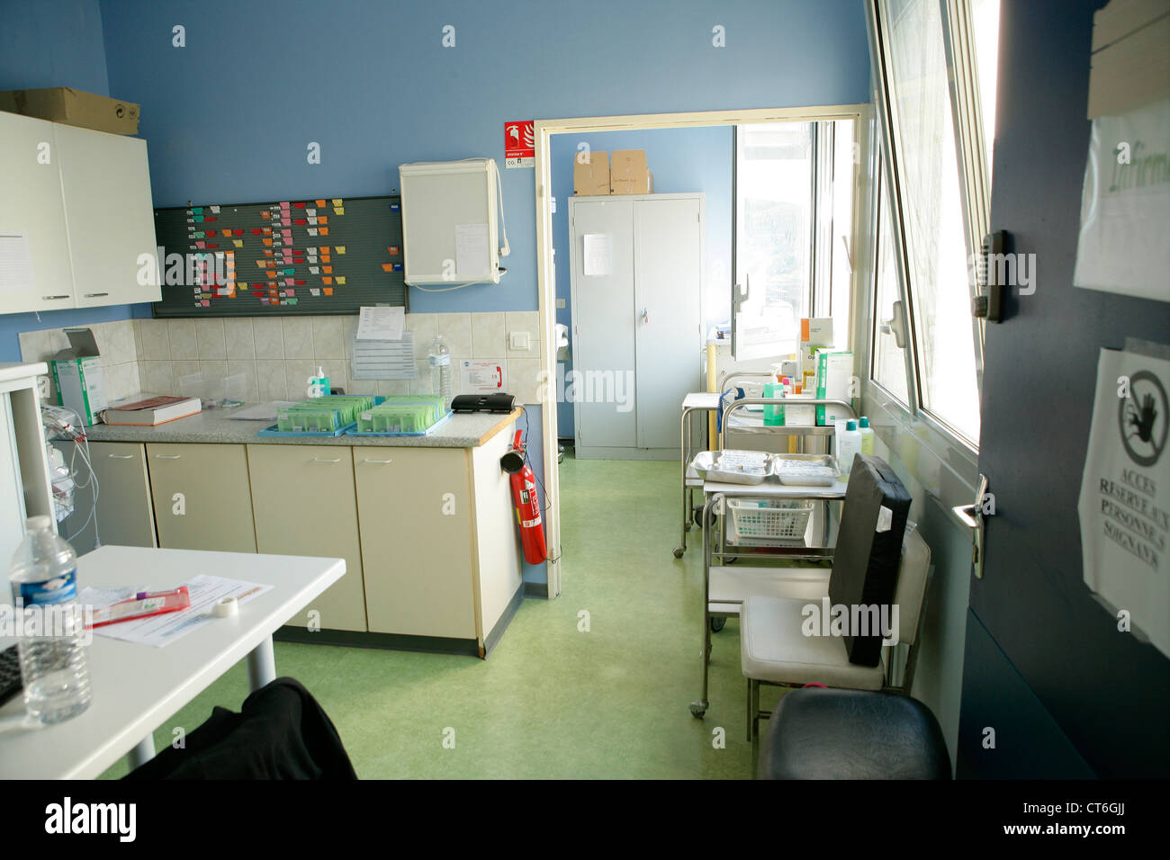 INTERIOR OF A HOSPITAL Stock Photo - Alamy