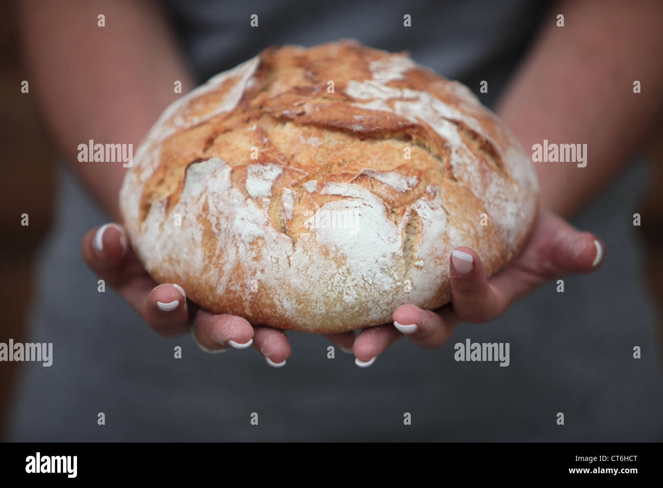 Bread during lent Stock Photo - Alamy