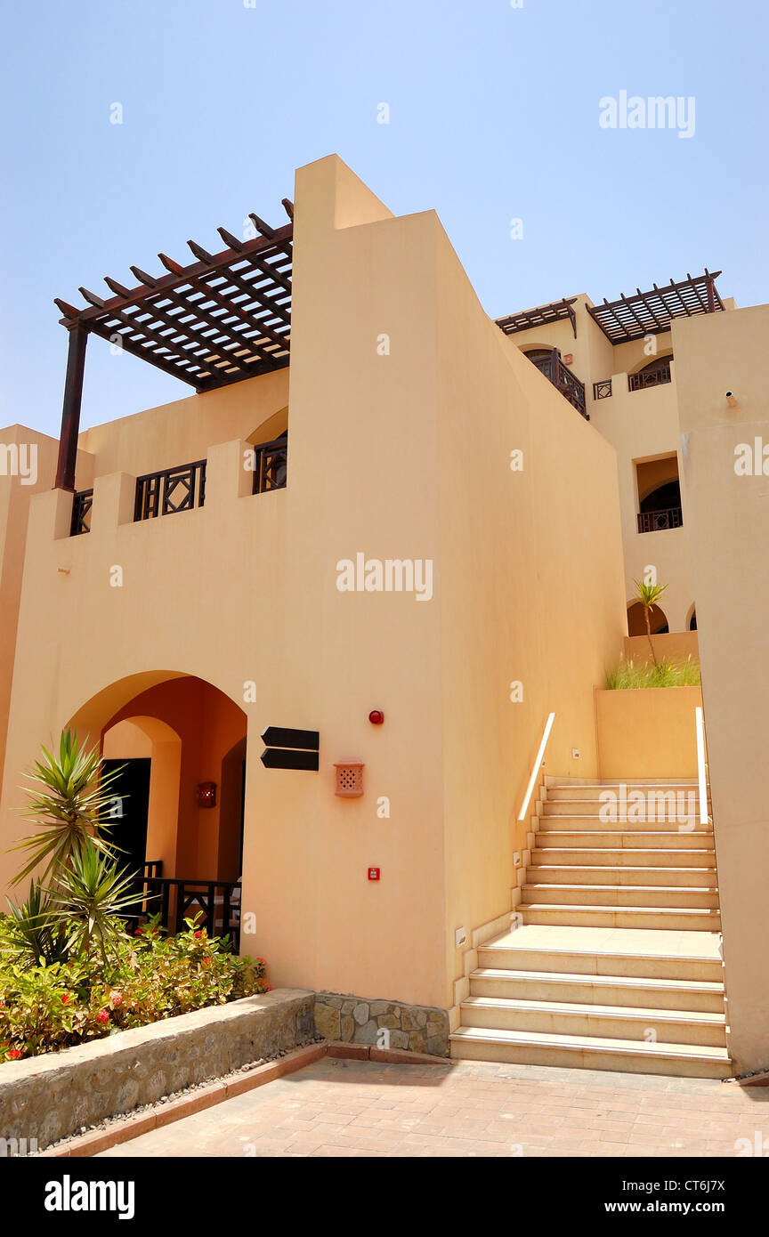 The Arabic style villa at luxury hotel, Dubai, UAE Stock Photo - Alamy