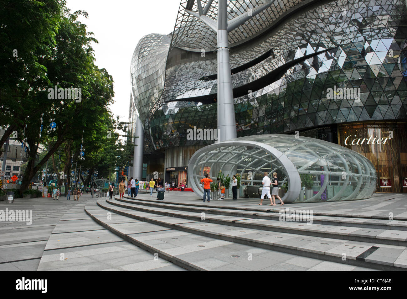 ION Orchard MRT subway, Orchard Road, Singapore, Southeast, Asia Stock ...