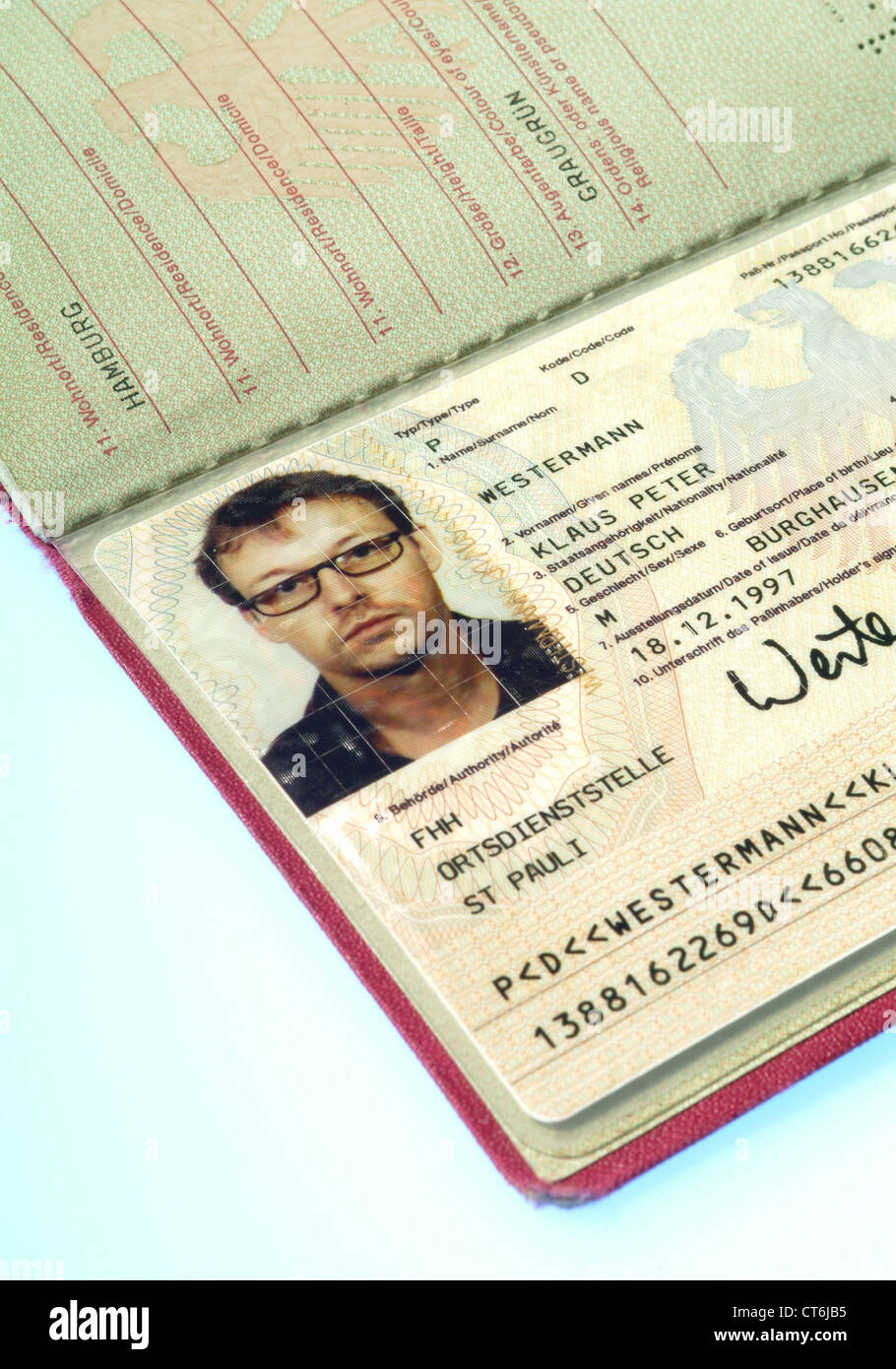 Pass papers hi-res stock photography and images - Alamy