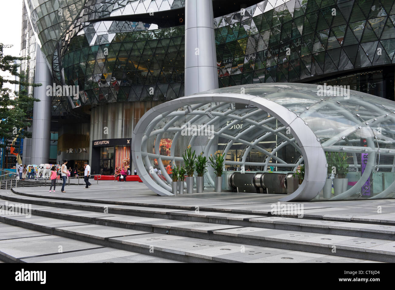 ION Orchard MRT subway, Orchard Road, Singapore, Southeast, Asia Stock ...