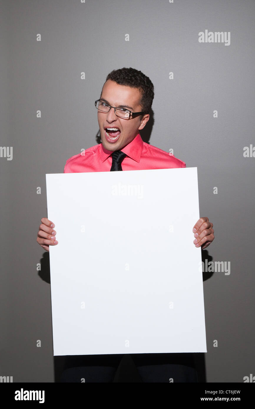Placard hoarding hi-res stock photography and images - Alamy