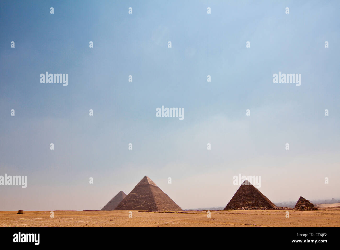 Pyramids of Giza Egypt Stock Photo - Alamy