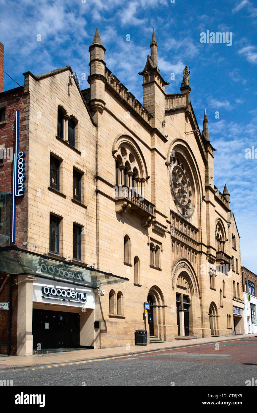 O2 Academy on Cookridge Street Leeds West Yorkshire UK Stock Photo - Alamy