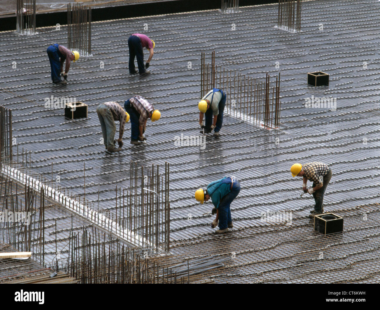 Berlin construction workers on a construction site Stock Photo - Alamy