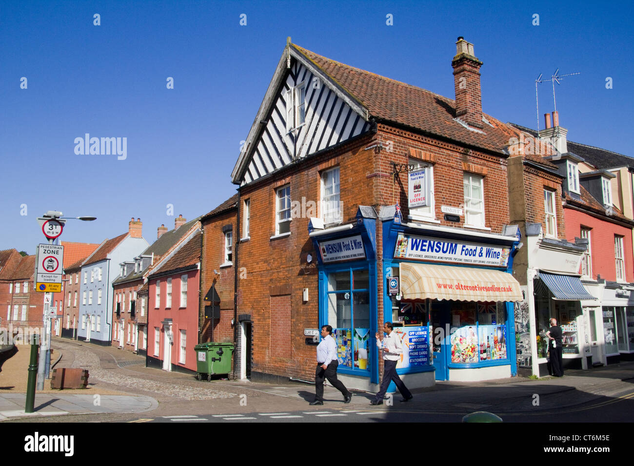 Corner shop in Norwich England UK Stock Photo - Alamy