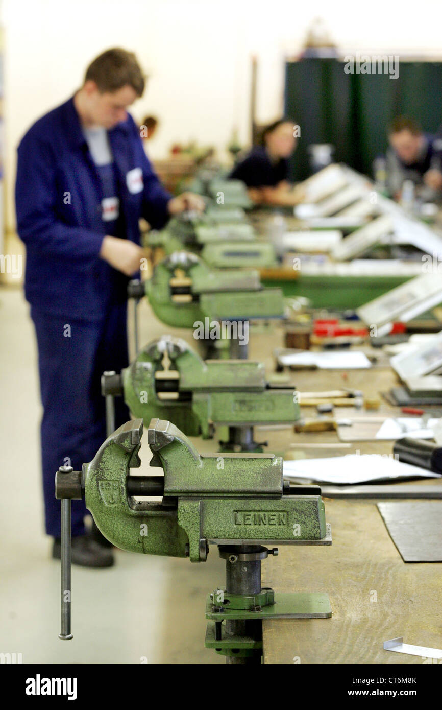 ABB training workshop Pankow Stock Photo - Alamy