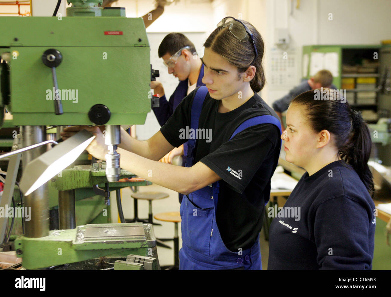 ABB training workshop Pankow Stock Photo - Alamy