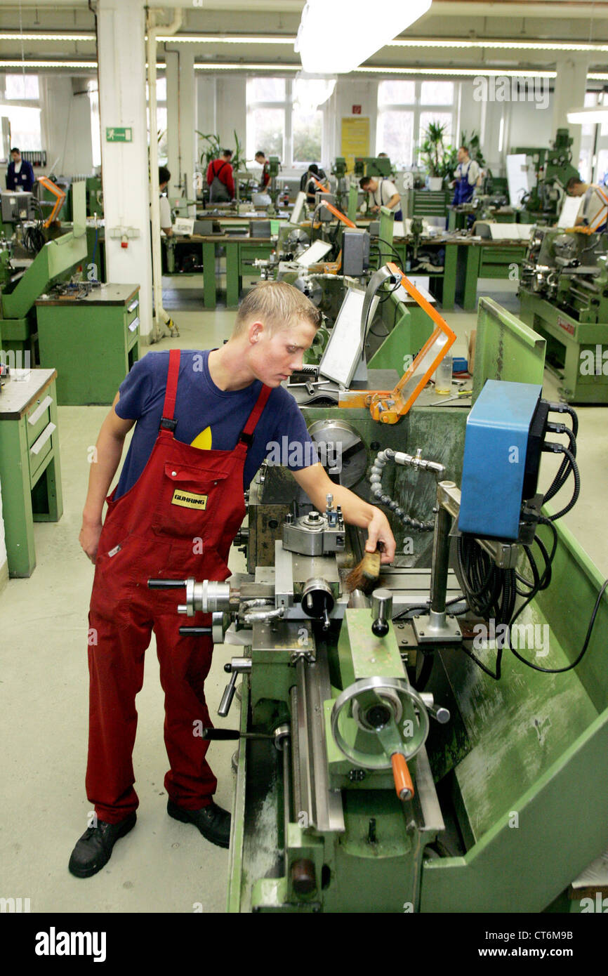 ABB training workshop Pankow Stock Photo - Alamy