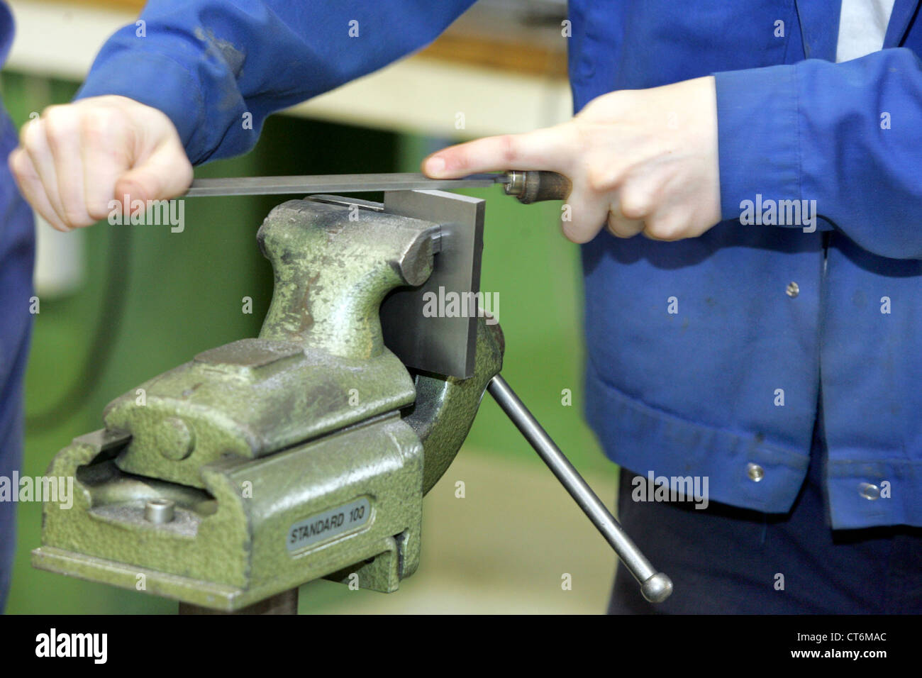 ABB training workshop Pankow Stock Photo - Alamy